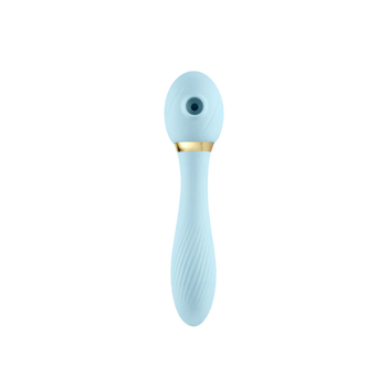 The Adventurer Curve Air Pressure Dual-Action Vibrator – TheBLongWay